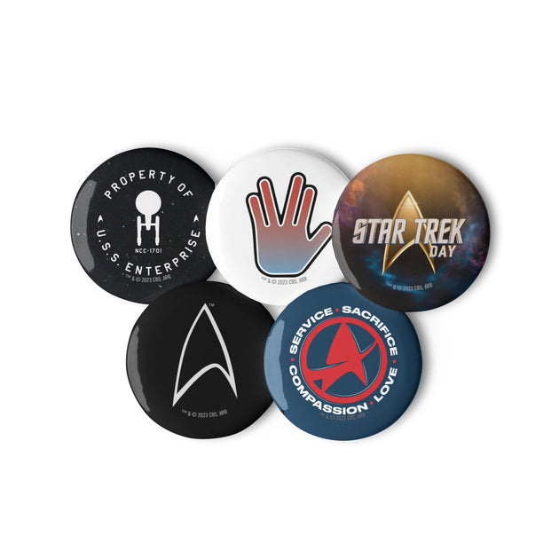 Star Trek Day Set mit 5 exklusiven Pins | Star Trek Shop - Europe