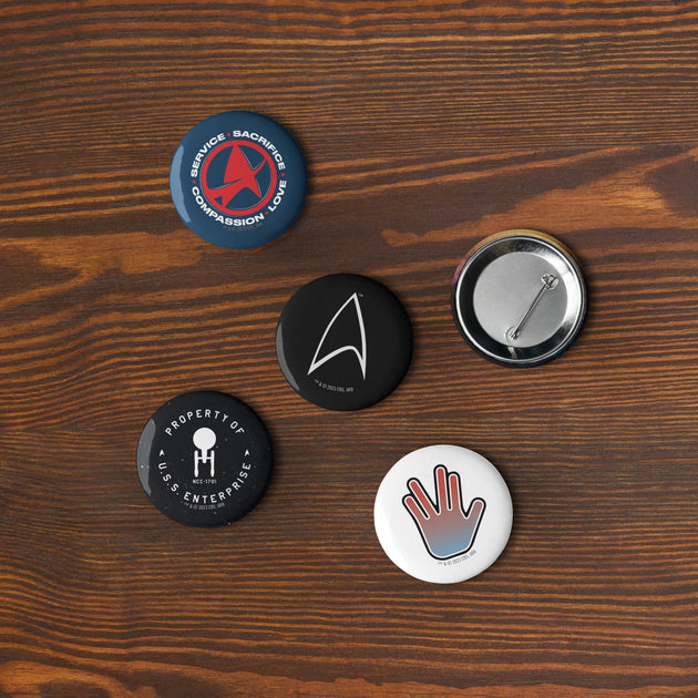 Star Trek Day Set mit 5 exklusiven Pins | Star Trek Shop - Europe